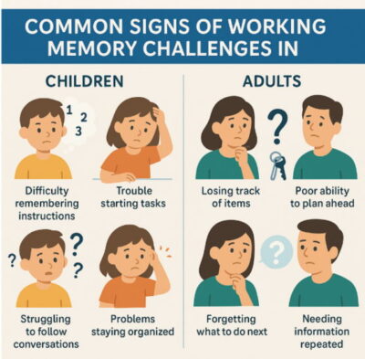 Working Memory: Examples and Practical Applications in Daily Life ...